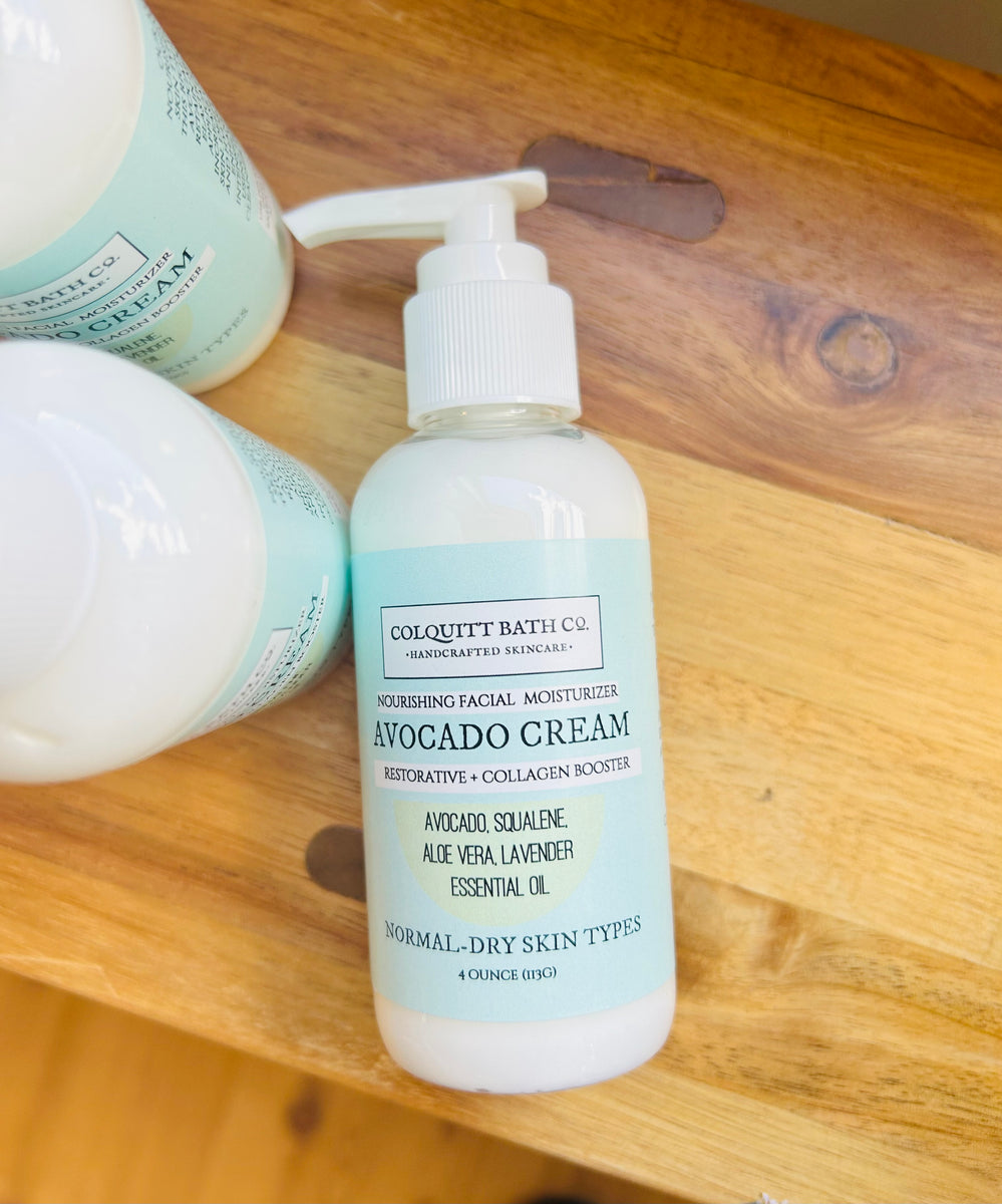 Avocado Face Cream – Colquitt Bath Co.