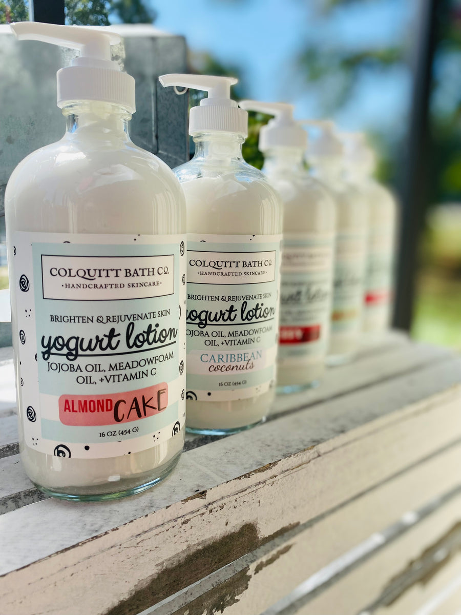 Yogurt Lotion 16oz – Colquitt Bath Co.